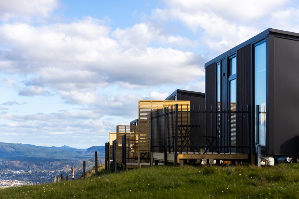 Peace and Adventure at Aorangi Peak Tiny House | Tiny Away | Rotorua ...